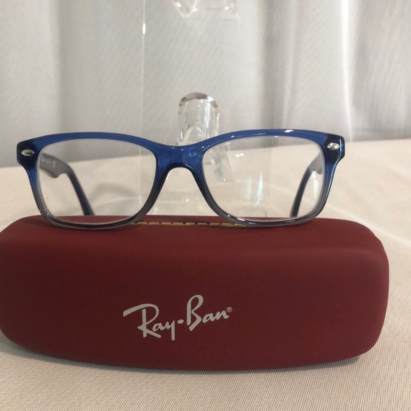 Ray-Ban | Accessories | Ray Ban Rb 531 3647 Blue Frame Only Pre Owned ...